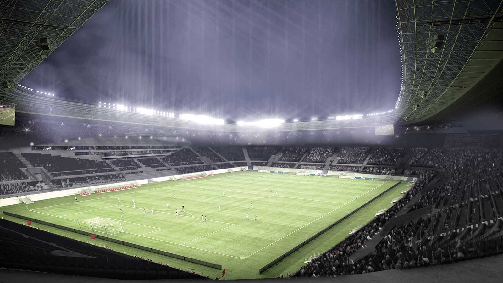 Football Stadium Zliten - Muftah Art